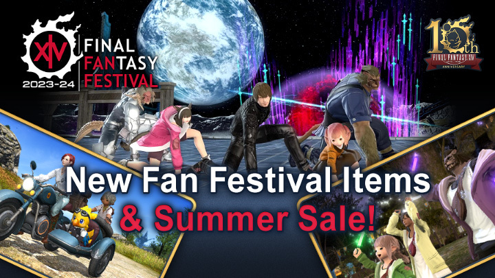 Station Mog: Objets du Fan Festival FF14 - Le Convent des Fous