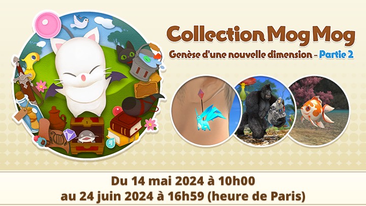 FF14 - Collection Mog Mog - 2024 - partie 2 - Le Convent des Fous