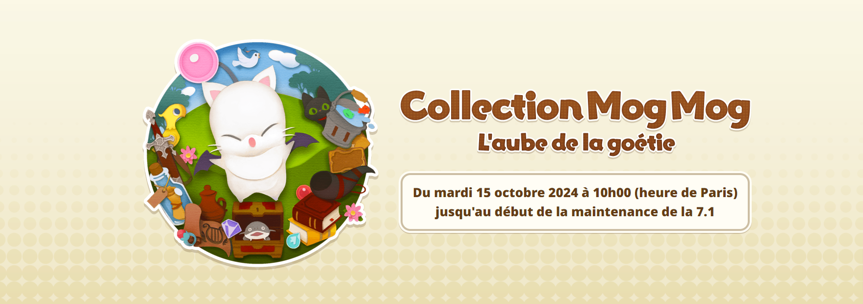 FF14 - Collection Mog Mog Aube de la goétie - 2024 - Le Convent des Fous